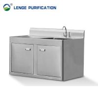 China 304 Grade Stainless Steel Wash Basin Sink With Tap For Clean Room for sale