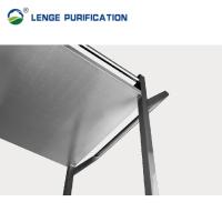 China Fully Welding Stainless Steel Furnishing 800mm X 800mm X 800mm Stainless Steel Desk With Drawer for sale