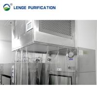 China Air Supply 600 × 600 × 650mm Laminar Airflow System With PVC Curtain for sale