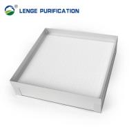 China 610 × 610 × 90 Aluminum Compact ULPA U15 Filter U17 Filter For Laboratory for sale