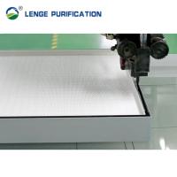 China H13 Cleanroom HEPA Filter 0.1um Gel Sealed With Mini Pleat Glass Fibre for sale
