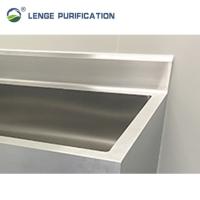 China 1200 X 600 X 800 SS304 Water Tank Stainless Steel Furnishing With Overflow Hole for sale