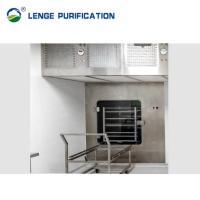 China Double Layer Laminar Air Flow Hood Negative Pressure Structure for sale