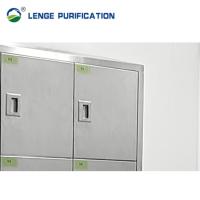 China 1200 × 450 × 1800 Stainless Steel Storage Cabinet Polished SS304 With Twelve Doors for sale