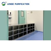 China 1200 x 350 x 600 Fully Welded 304 SUS Shoe Bench For Clean Room for sale