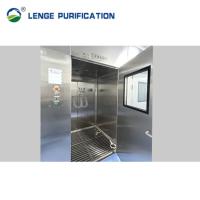 China 1200 X 1000 X 2150 Cleanroom Mist Shower Stainless Steel For Pharma for sale