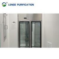 China SUS304 Stainless Steel Two Door Static Pass Box For Transfering Goods for sale