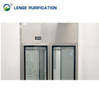 China SUS304 Stainless Steel Two Door Static Pass Box For Transfering Goods for sale