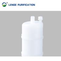 China Nylon Membrane Pleated Filter Capsule 2.5 Inch With 1/4'' NPT Connection for sale