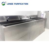 China 1200 X 600 X 800 Stainless Wash Basin Brushed Polish With 4 Taps for sale