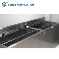 China 1200 X 600 X 800 Stainless Wash Basin Brushed Polish With 4 Taps for sale