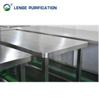 China 1200 X 500 X 800 Monolayer Stainless Steel Table For Pharmaceutical Industry for sale