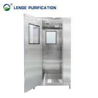 China 1400 x 2000 x 2150 Clean Room Air Shower With Stainless Steel Air Nozzles for sale
