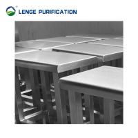 China Stainless Steel Clean Room Laboratory Lab Portable Stool Chair with Four Legs for sale