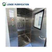 China CE Certificate GMP Standard Automatic Interlcking Fog Mist Shower Room with Spray Blowing for sale