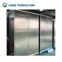 China 304 Stainless Steel Cleanroom Wardrobe Closet Cabinet Dustproof Customization SS Original Color for sale