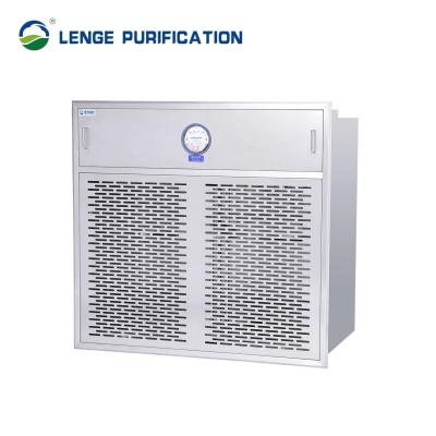 China Clean Room Ceiling 1000m³/h Air Volume HEPA Box Air Terminal Pharmaceutical Filter Housing for sale