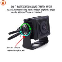 China Black Auto Car Security Camera Waterproof And Shock Absorbing for sale