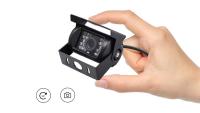 China Universal 12V Dash Cam Maxi Truck Back-up Camera With Built In 18 IR LED For Night Assistance for sale