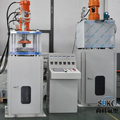China Vertical Polymer PTFE Hose Extruder Machine PFG150 | 20-150mm Diameter Range | 15kw Motor Power for sale