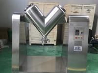 China V-100 V-Type Powder Mixer Machine 100L Capacity 1.5kW Motor for PTFE, Glass Fiber & Chemical Powders for sale