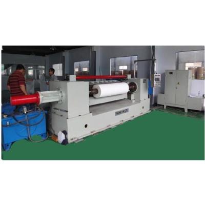 China Low Friction PTFE Film Skiving Machine with 30KW Motor, 0.20-7mm Thickness Range and 1500mm Max Cutting Length for sale