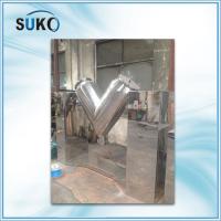 China PTFE V Type Powder Mixer Machine 100L Capacity with 1.5kW Motor and Digital Timer for Industrial Applications for sale