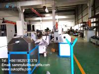 China PTFE Plastic Corrugated Pipe Machine 380V 1.5KW for 10-50mm OD Hose Production with ±1°C Temperature Control for sale