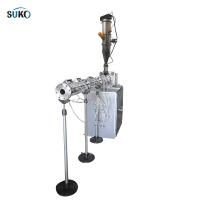 China PFLB200 Polymer Horizontal Extruder Machine 14KW Power 150-200mm Rod Diameter 10+ Kg/h Output for sale