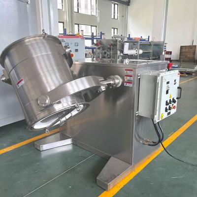 China V-100 PTFE V Type Powder Mixing Machine 100L Capacity 1.5kW Motor for Industrial Applications for sale