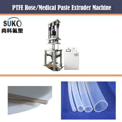 China PTFE Paste Extrusion Machine for Tube Production - 30KW Power, 0.3-14mm OD Range, 98m/hour Output for sale