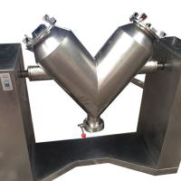 China V-100 Powder Mixing Machine with 1.5kW Motor and 100L Capacity for Chemical Industry Applications for sale