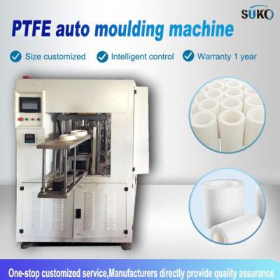 China PFB150 Vertical PTFE UHMWPE Ram Rod Extruder with 380V Power and Automatic Feeding System 30-300 kg/h for sale