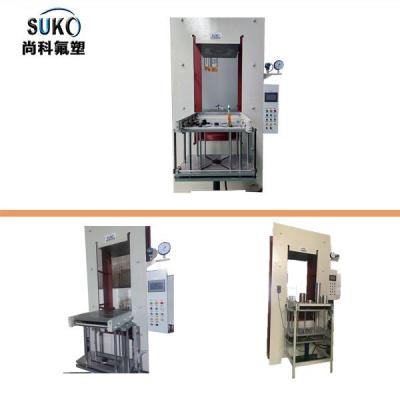 China PFG300 PTFE Tube Ram Extruder 150-300mm Diameter 22kW PLC-Controlled Continuous Pushing Machine for sale