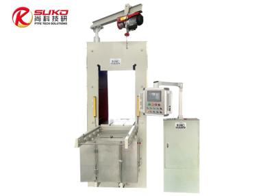 China PTFE Semi-Automatic Molding Machine 3000 Ton Horizontal Extruder with PLC Control 4-150mm Rod Range for sale