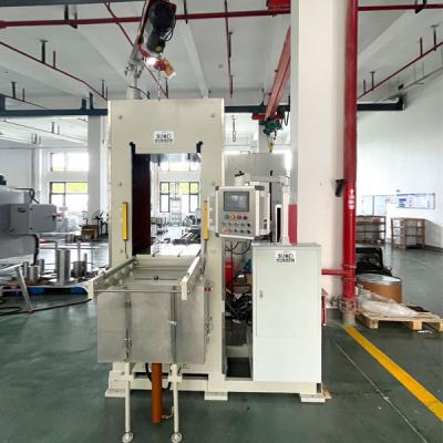 China PFB80 Horizontal PTFE Extruder Machine - 25-80mm Rod Diameter, 8+ Kg/h Output, 24KW Motor for sale