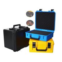 China Customizable Hard Plastic Storage Case with Reinforced 304 Stainless Steel Chain and 308*295*227mm External Size for Camera Equipment for sale