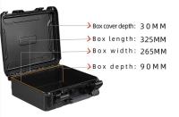 China IP67 Waterproof Plastic Tool Box with Customizable Logo and High-Density Sponge Lining for Equipment Protection for sale