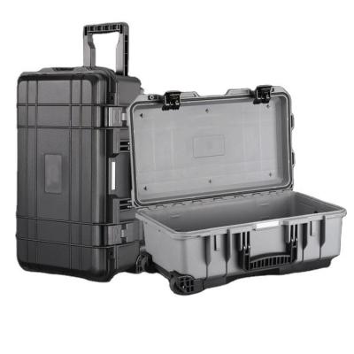 China Customizable Internal Size Black IP67 Waterproof Shockproof Hard Plastic Tool Case for Instrument Protection for sale