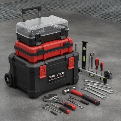 China ESD Protection Tool Storage Box with Multiple Compartments and Moisture-Resistant Design for Industrial Use for sale