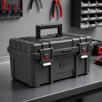 China Heavy Duty Tool Storage Box with Secure Locking Mechanism, Impact Resistant Design, and Collapsible for Easy Storage for sale