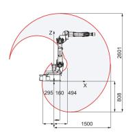 China ABB IRB1520ID Welding Robot Arm 2.2m/s Speed 0.05mm Accuracy 6 Axes for sale