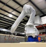 China Fanuc ARC Mate 120iD Welding Robot 25kg Payload 1831mm Reach with Protective Suit Cover for sale