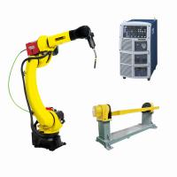 China Fanuc ARC Mate 120iD 6 Axis Welding Robot 25kg Payload 1831mm Reach with OTC Welder for sale
