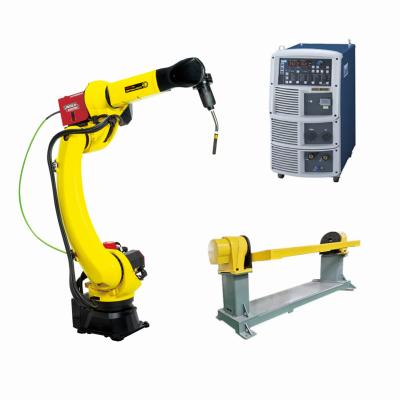 China Fanuc ARC Mate 120iD 6 Axis Welding Robot 25kg Payload 1831mm Reach with OTC Welder for sale