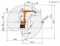 China KUKA KR 16 R1610 6-Axis Polishing Robot Arm with 16kg Payload and 1612mm Reach for sale