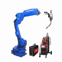 China Yaskawa GP25 6-Axis Industrial Robot Arm 25kg Payload with Megmeet Welder for MIG Welding for sale