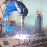 China Yaskawa AR2010 Welding Robot 6 Axis 12kg Payload 0.03mm Accuracy with Positioner for sale