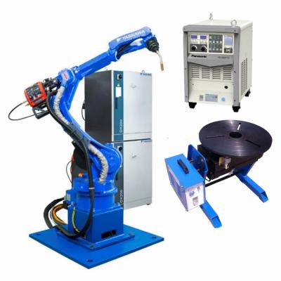China Yaskawa AR2010 Welding Robot Arm With CNGBS Positioner And Welding Machine for sale