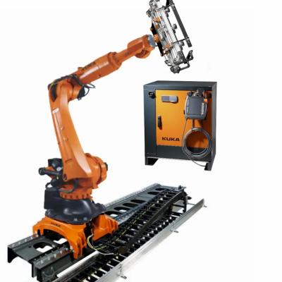 China KUKA KR210 R2700 6 Axis Industrial Robot Arm 275 kg Payload with CNGBS Linear Track for sale